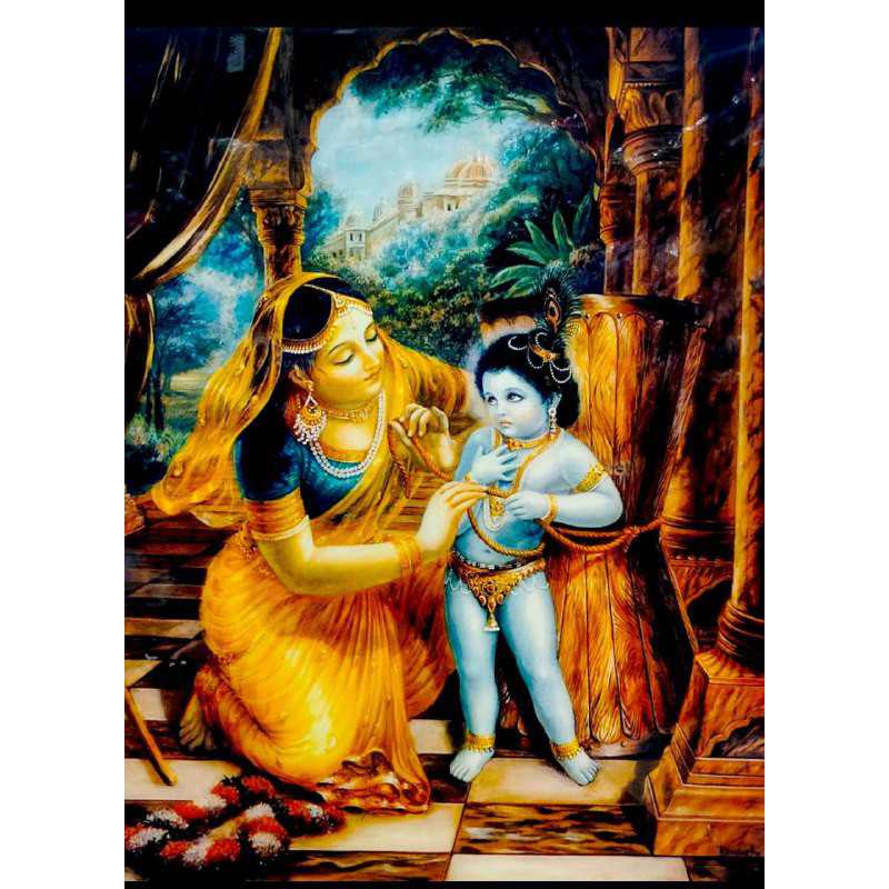 Buy Damodar Lamination 16×20 Inch | ISKCON Mayapur Store