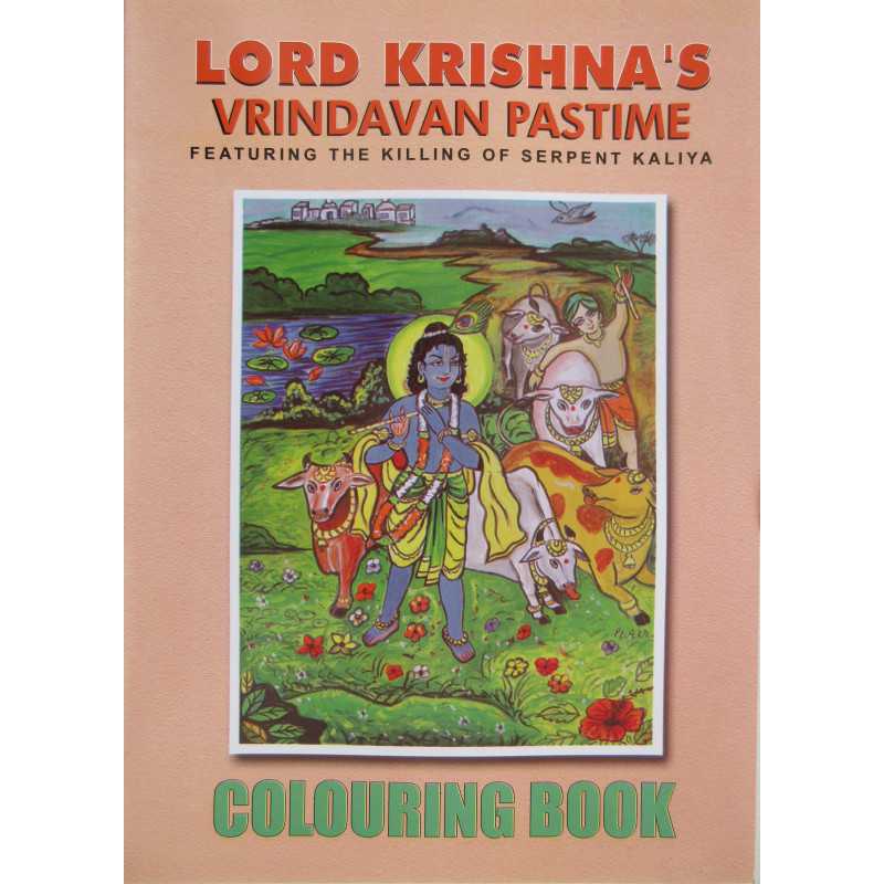 LORD KRISHNA'S VRINDAVAN PASTIME COLOURING BOOK