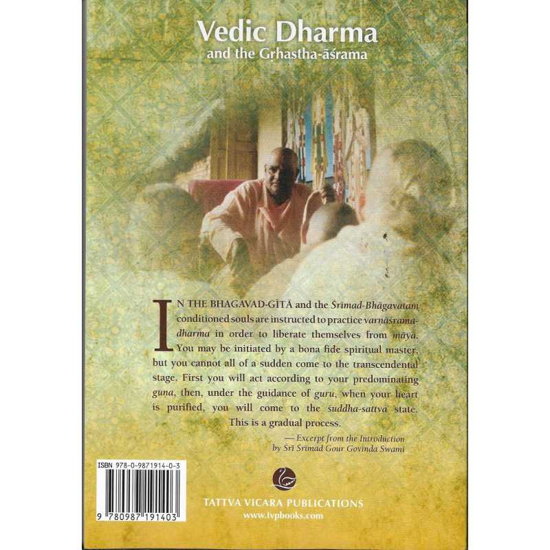 VEDIC DHARMA AND THE GRIHASTHA ASHRAMA | ISKCON Mayapur Official Website