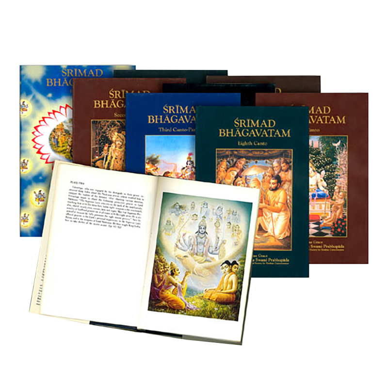 Srimad Bhagavatam 18 Volume Set in English – ISKCON Mayapur Store