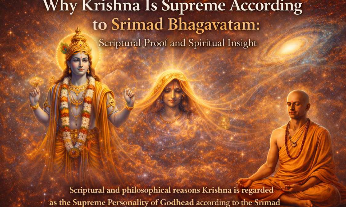 Why Krishna Is Supreme According to Srimad Bhagavatam | Scriptural ...