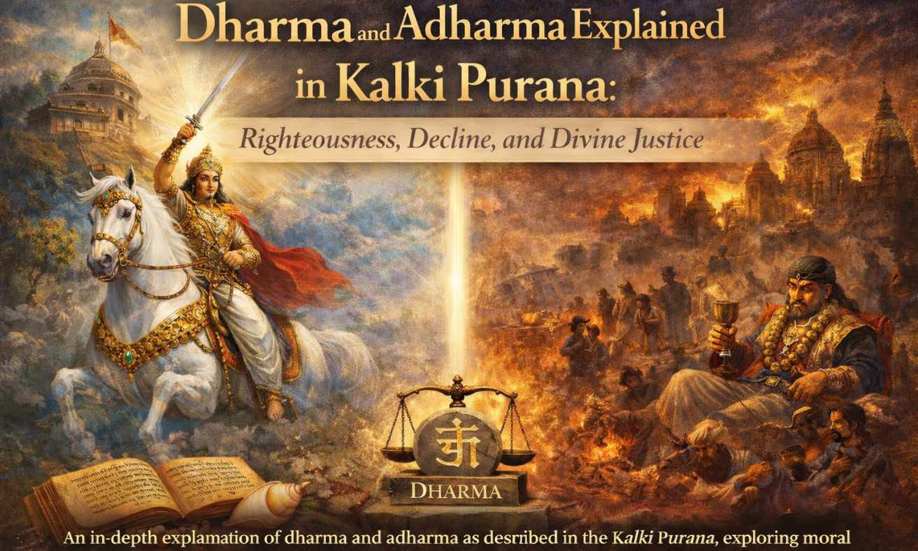 Dharma and Adharma in Kalki Purana | Meaning, Difference & Divine Justice